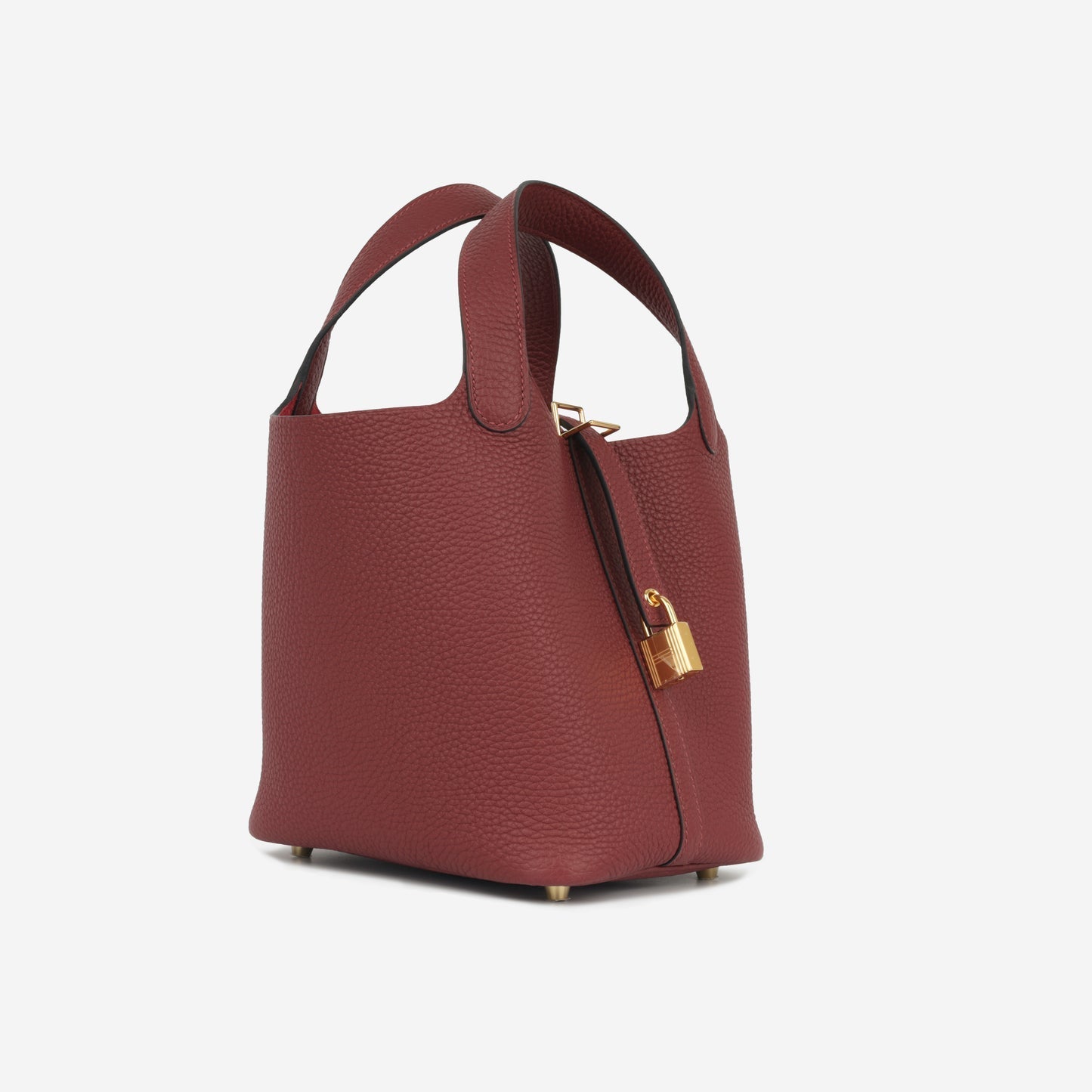 Hermès Hermès - Picotin 18 - Rouge H Clemence GHW - 2024 - Pre-Loved ...